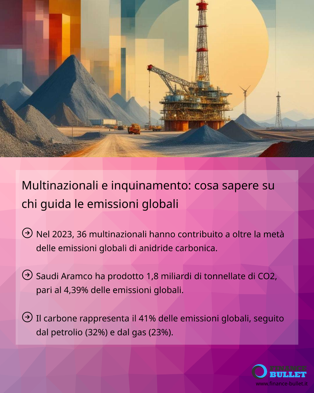Multinazionali e inquinamento: cosa sapere su chi guida le emissioni ...