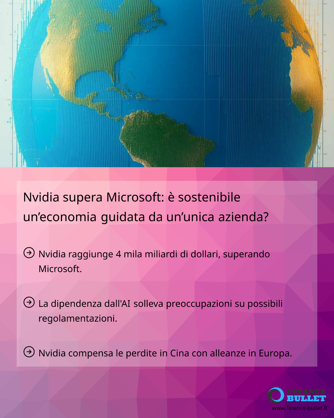Nvidia supera Microsoft: è sostenibile un'economia guidata da un'unica ...
