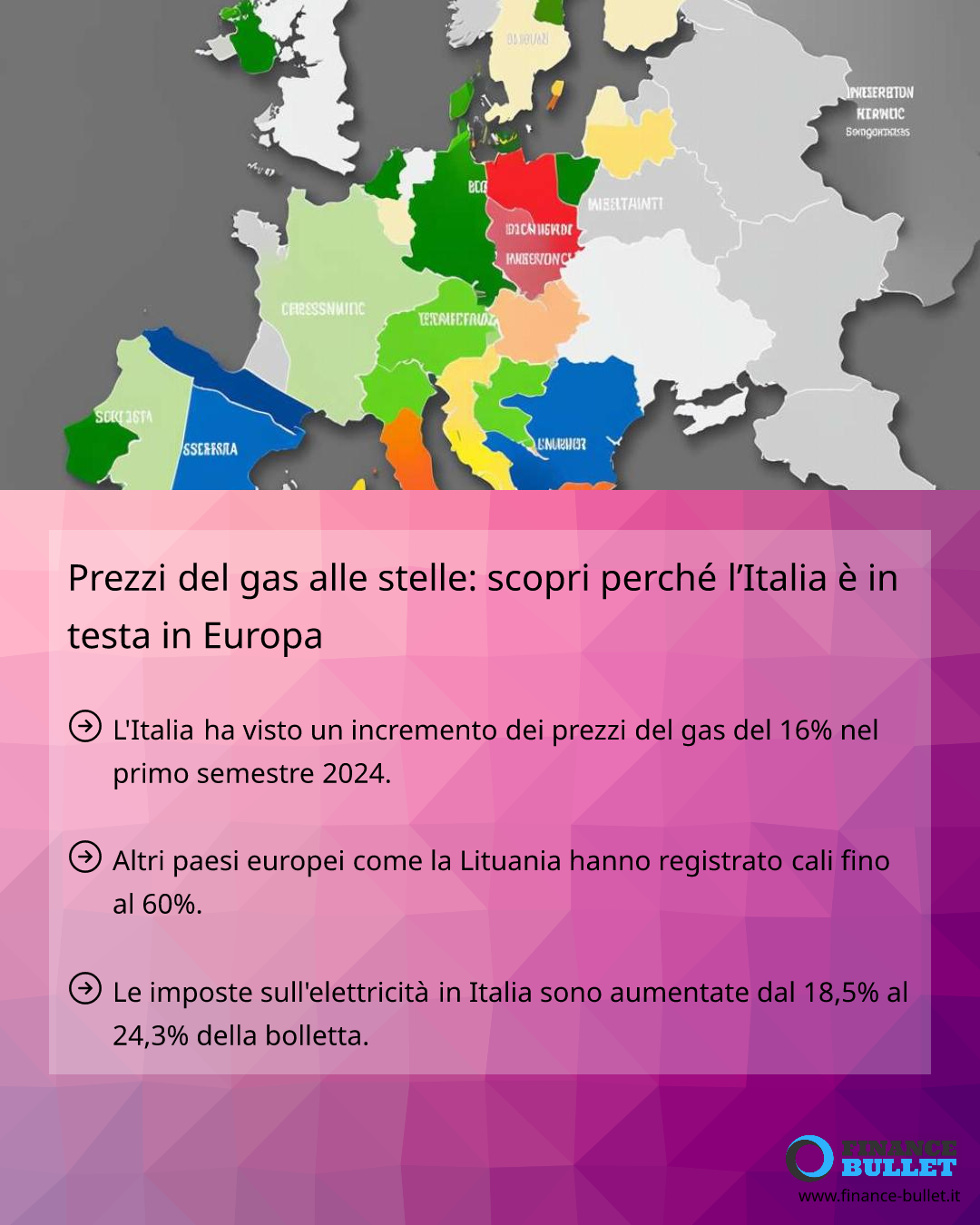 Prezzi del gas alle stelle: scopri perché l'Italia è in testa in Europa ...